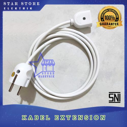 Jual Kabel Extension Listrik SNI Stop Kontak Kontra Gepeng Colokan ...