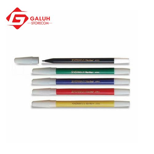 Jual Snowman Spidol Marker / Spidol Kecil / Spidol Warna - Hitam - Kota ...