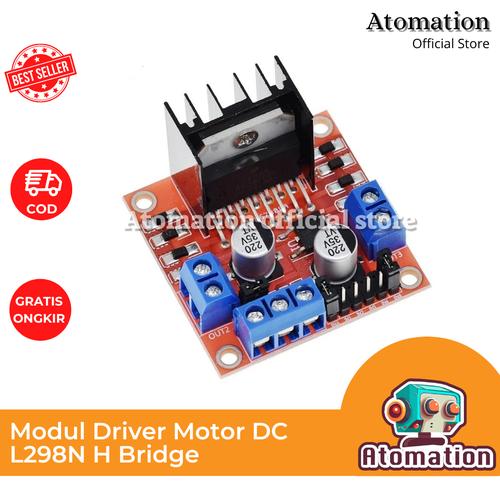 Promo Modul Driver Motor DC Stepper L298N L298 Dual H bridge PWM - Kab ...
