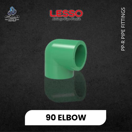 Promo Knie Knee Elbow 90 45 Lesso Pipa Air PPR - 90 °, 1/2" - Kota ...