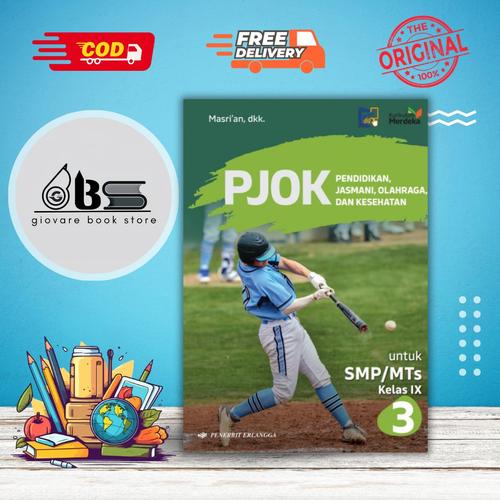Promo BUKU PJOK KELAS 9 ERLANGGA KURIKULUM MERDEKA ORIGINAL | PEND ...