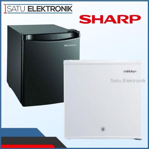 Promo SHARP SJ50MBXW Kulkas Lemari es Portable - Putih Cicil 0% 3x ...