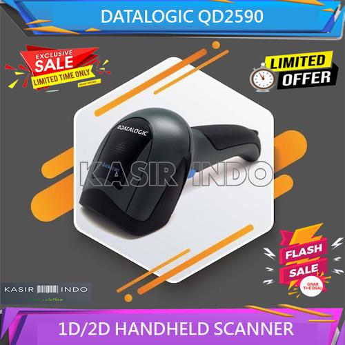 Jual BARCODE SCANNER DATALOGIC QD2590 | QUICK SCAN DATALOGIC QD-2590 2D ...