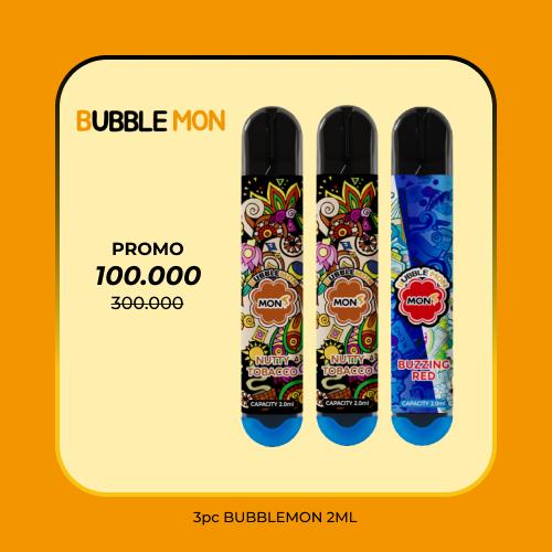 Jual RELX Bubblemon Disposable Pod - Nutty Tobacco (Isi 2) + Gratis 1 ...
