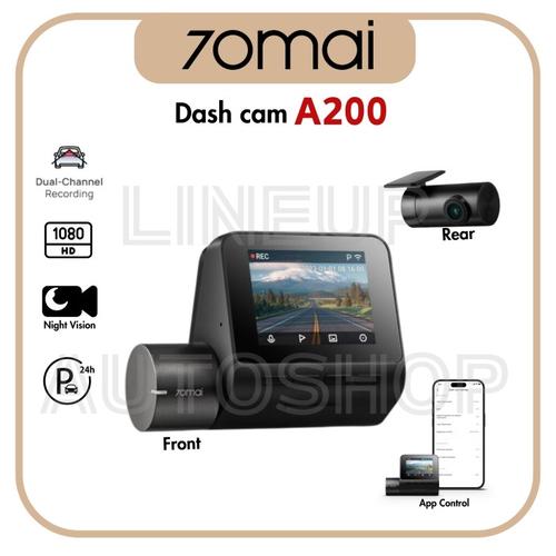 Jual 70mai A200 Dashcam Dual Camera Dash Cam Kamera Mobil - A200, 128gb ...