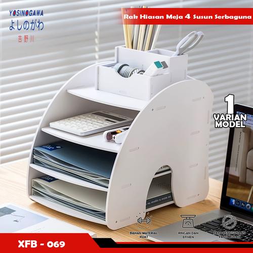 Jual Rak File Sektor Meja Desktop Rak Buku Multi-lapis Kotak ...