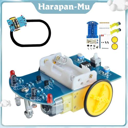 Jual RH DIY Kit Robot Tracking Line Follower Smart Car Edukasi Smart ...