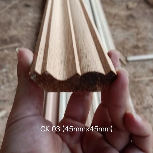 Jual List kayu plafon / Lis Sudut - CK03(4,5x1 mtr) - Jakarta Barat ...