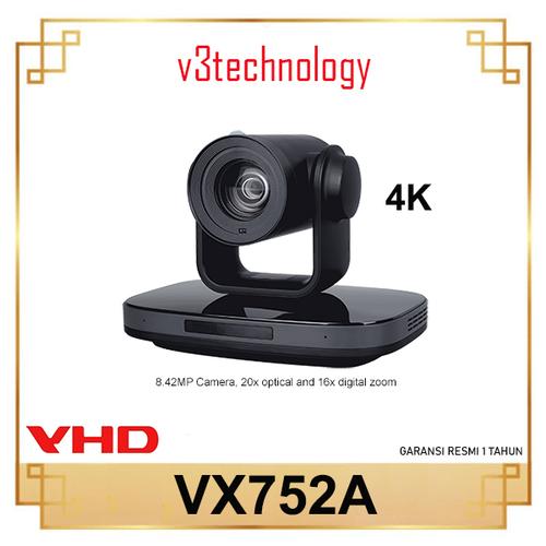 Jual VHD VX752A 4K60P Professional PTZ Camera / 20x Optical zoom / AI ...