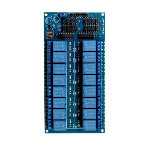 Jual Relay Module 16 Channel 5V Supply 16CH Relai Modul 5 Volt Low ...