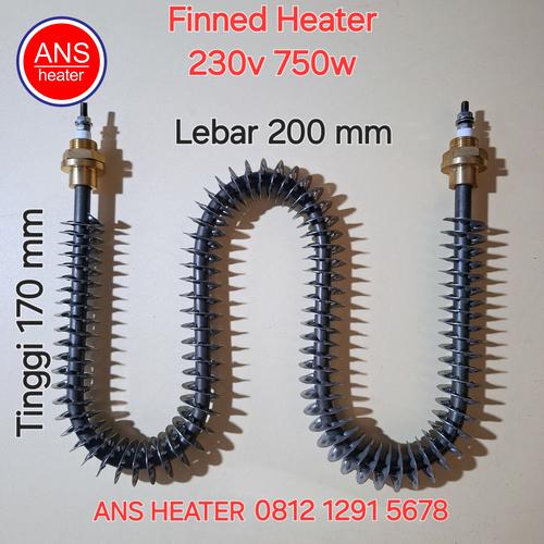 Jual Tubular Heater Udara / Kering / Finned Heater Bentuk Sesuai Spek ...
