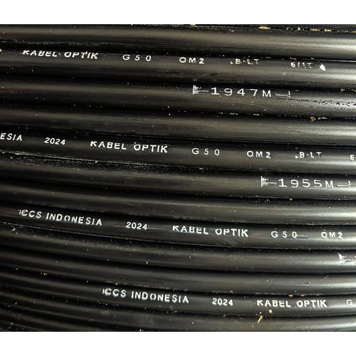Jual Kabel Fiber Optik merek CCSI, Direct Buried, 6 core, Multimode OM2 ...