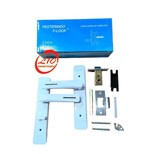 Jual handle Gagang Kunci Pintu PVC Kamar Mandi WC Toilet Knop ...