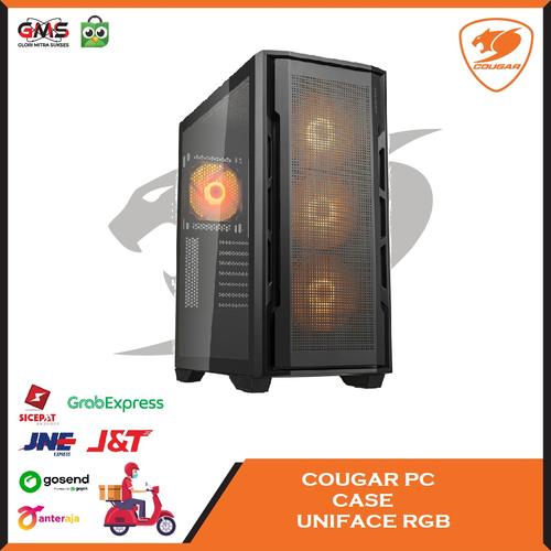 Jual COUGAR PC Case Gaming UNIFACE RGB Black - Casing Gaming, Casing ...
