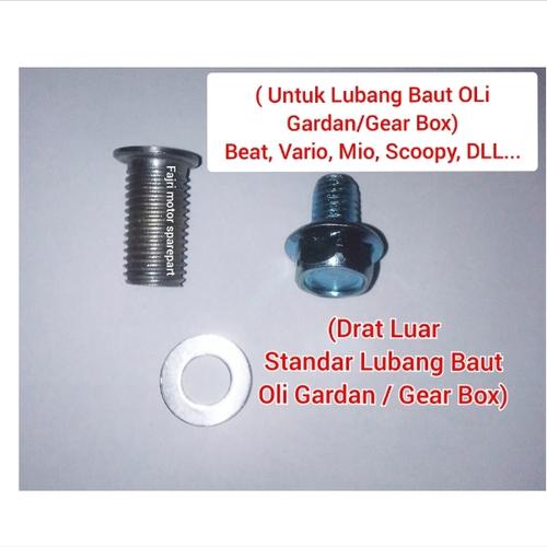Jual Sok Drat Overbos Lubang Baut OLi Gardan / Gir Box YMH HND - L:M10 ...