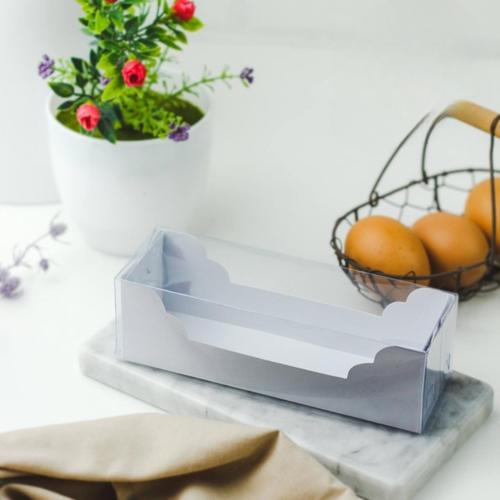 Jual Kotak Box Hampers Dus Packaging Kemasan Tempat Kue Macaron White ...