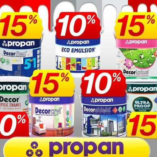 Jual EF CAT TEMBOK PROPAN ULTRAPROOF 20 KG CAT TINTING EXTERIOR WATER ...