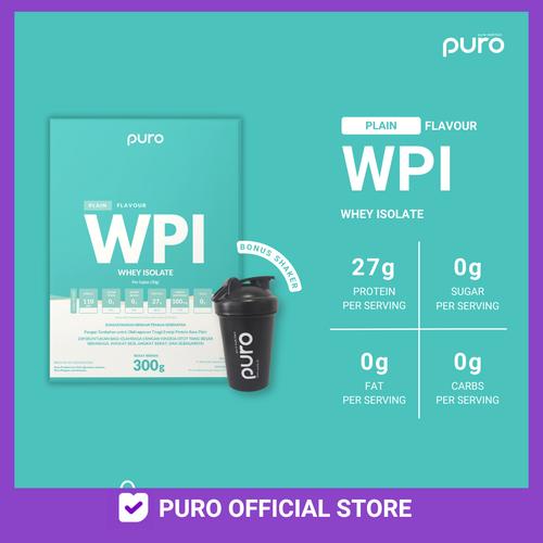 Promo PURO ISOPRO WPI 90 Whey Protein Isolate 1.2Kg - Plain Cicil 0% 3x ...