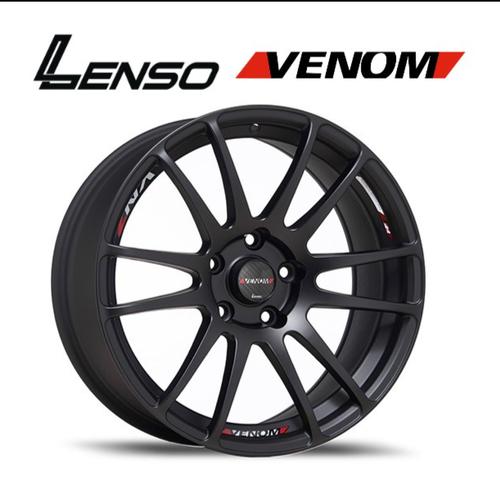Jual velg Lenso Venom 2 High Ring 18 HRV CRV Alphard Camry Innova ...