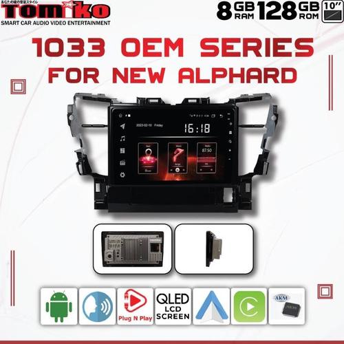 Jual EF Head Unit Android Tomiko TMK 1033 OEM Series for New Alphard - Kota Tangerang Selatan ...