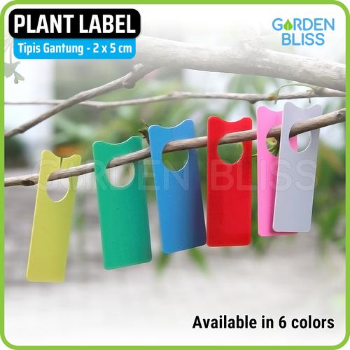 Jual Plant Label Name Tag - Label Penanda Tanaman, Model Hanging Ring ...