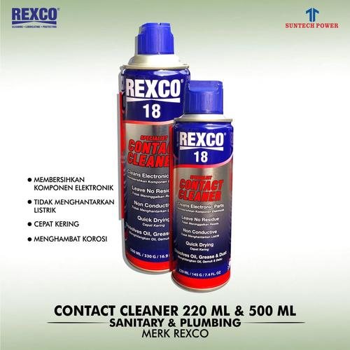 Jual Rexco 18 Contact Cleaner Pembersih Elektrik Dan Elektronik 220ml ...