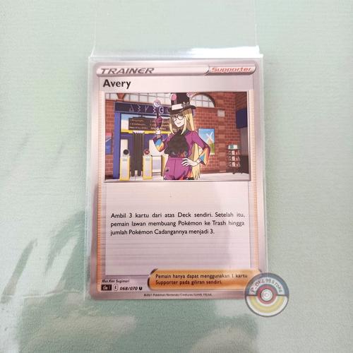 Jual Pokemon TCG Indonesia Supporter Avery S5a I 068/070 U - Jakarta ...
