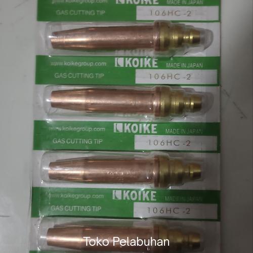 Jual GAS CUTTING TIP KOIKE NO.2 NOZZLE BLENDER POTONG KOIKE NO. 2 ...