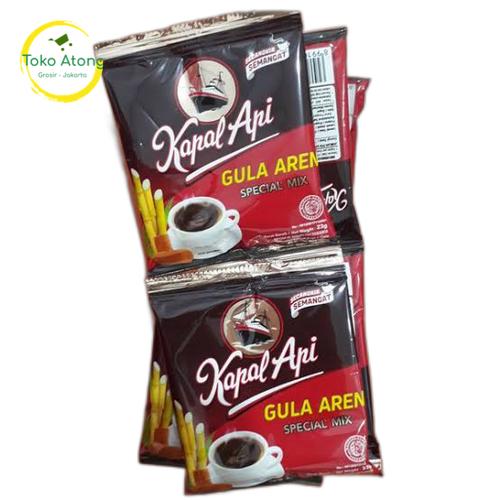 Jual Kopi Kapal Api Spesial Mix Gula Aren (1 renceng isi 10 sachet ...