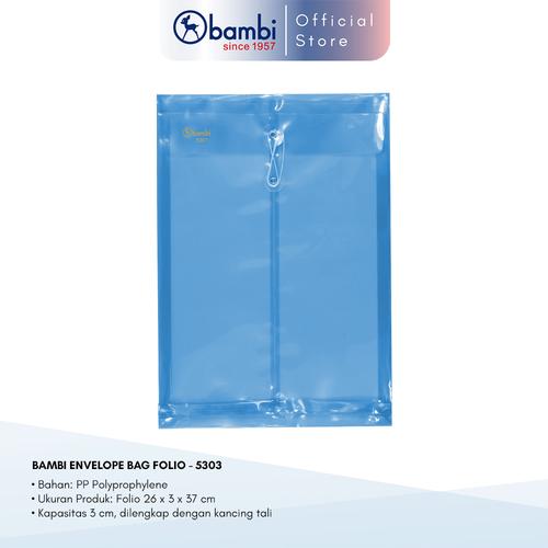 Jual Bambi Envelope Bag / Map Amplop Tali Folio - 5303 - Transparent ...