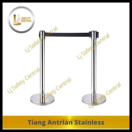 Jual Tiang Antrian Stainless Pembatas Tiang Antrian Bank Queue Line ...