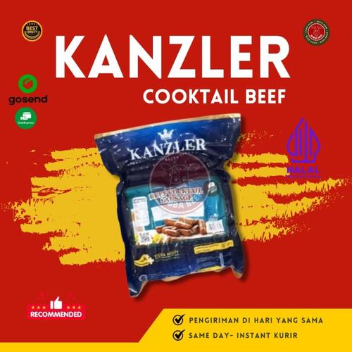 Jual Sosis Kanzler Beef Cocktail/Kanzler Beef Cocktail Sausage/Sosis ...