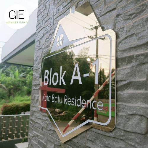 Jual PAPAN NAMA RUMAH MEWAH 50cm - Kab. Bogor - gie advertising | Tokopedia