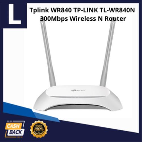 Jual Tplink WR840 TP-LINK TL-WR840N 300Mbps Wireless N Router - Kota ...