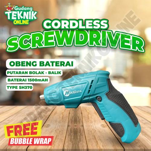 Jual CORDLESS Drill Screwdriver / Mesin Bor Obeng BATERAI SH370 ...