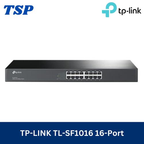 Jual TP-LINK TL-SF1016 16-Port 10/100Mbps Rackmount Switch SF1016 ...