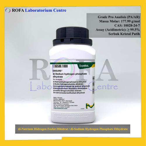 Jual Dinatrium Hidrogen Fosfat Dihidrat / Disodium Hydrogen Phosphate ...