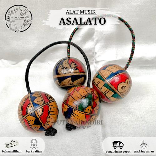 Promo Alat Musik Asalato Kashaka Patika Lato Lato Kashaka Shaker Kosika ...