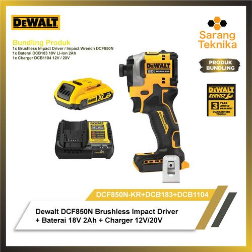 Jual Dewalt DCF850N Brushless Impact Driver / Impact Wrench + Baterai ...