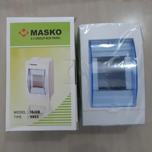 Jual Box MCB 2-3 Grup Masko 9803 Box MCB isi 2 IB OB SNI Berkualitas ...