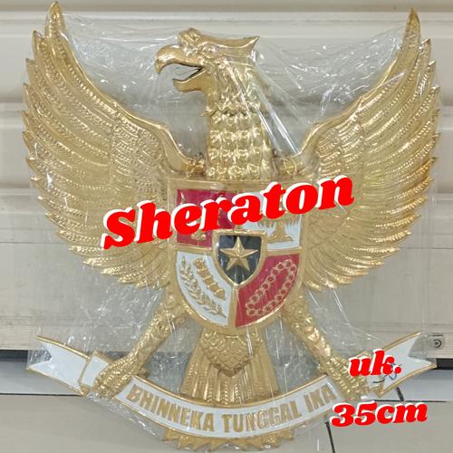 Jual Lambang Garuda Kuningan ukuran 35cm - Jakarta Pusat - Sheraton ...