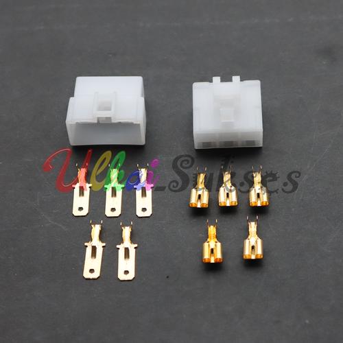 Jual Soket Socket Kiprok Motor 5 PIN Besar + Skun Male Female - Male, 5 ...