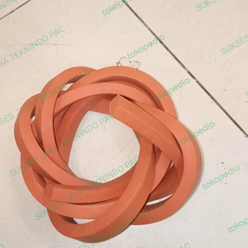 Jual SILICONE SPONGE KOTAK 12mm x 12mm x 100cm / SEAL SPONGE KOTAK ...