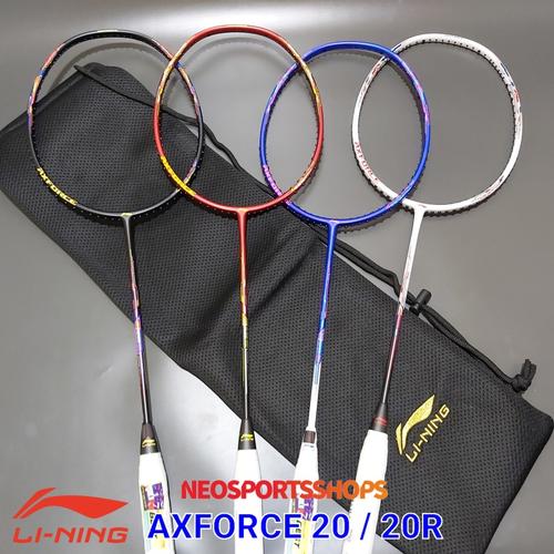 Jual Raket Badminton Lining Axforce 20 20R Original - 4U WHITE CHARC ...