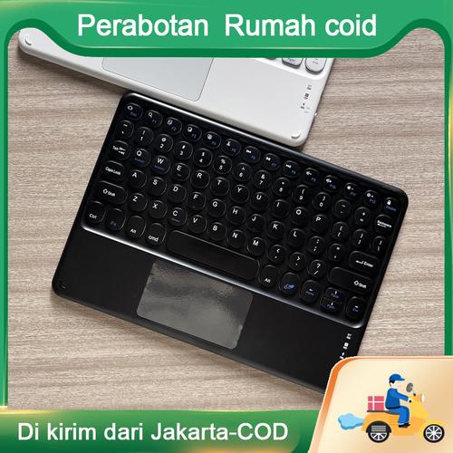 Jual Keyboard Wireless Keyboard Bluetooth With Touchpad Portable ...
