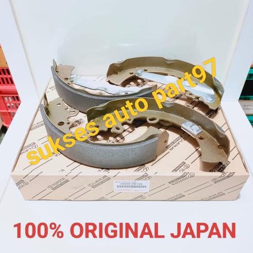 Jual brake shoe kampas rem belakang Toyota Fortuner VRZ Hilux Revo ...