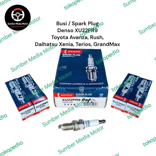 Jual Denso Busi Mobil XU22PR9 Toyota Avanza VVTI, Toyota Rush, Daihatsu ...