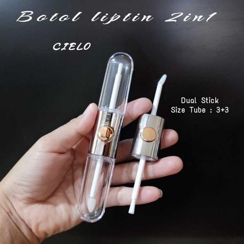 Promo Botol Lip Gloss 2in1 Bibir LipGloss Botol KosonG 3ml Botol Kosong ...