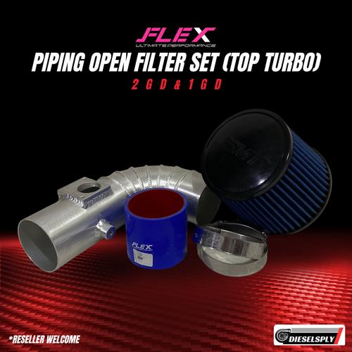 Jual Flex Piping Pipa Open Filter Top Turbo Turbo Atas GD Innova ...