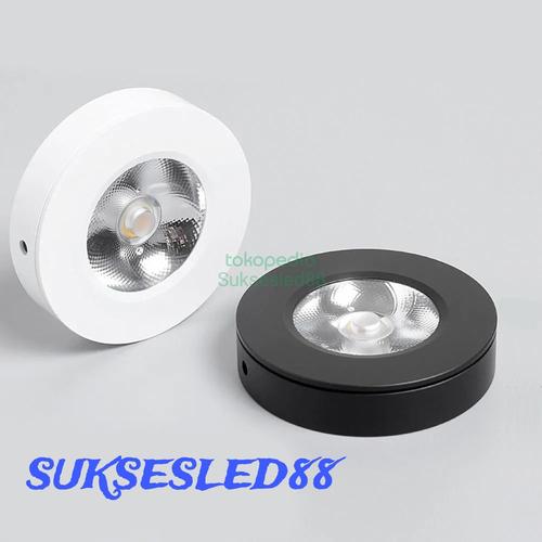 Jual LED SPOTLIGHT OUTBOW COB 7W 7WATT MINIMALIS SPOT TEMPEL PLAFON ...